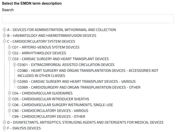 EMDN, UMDNS und weitere Codes für Zulassung. ~ Video!